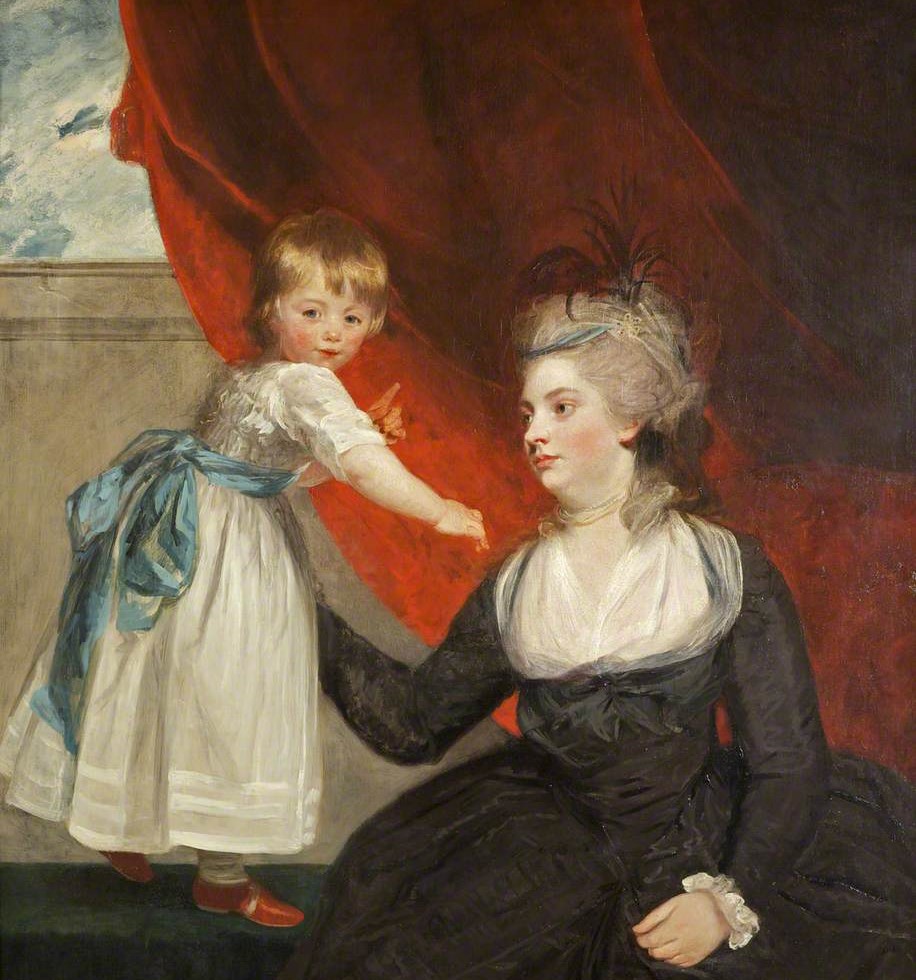 1783: Isabella Courtenay and her niece – William Courtenay (1768-1835)