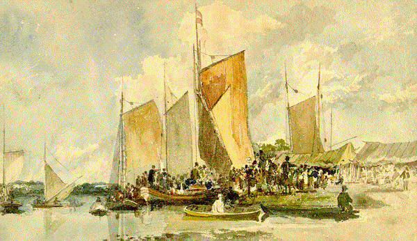 note | Regattas – William Courtenay (1768-1835)